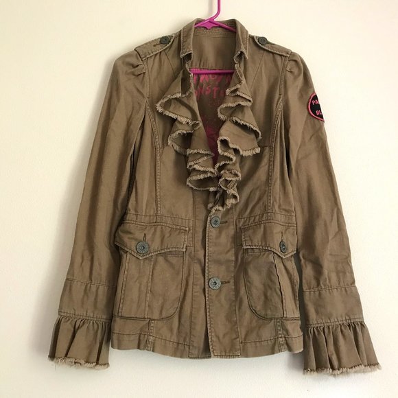 Hysteric Glamour | Jackets & Coats | Hysteric Glamour Destroy All Monsters Army Jacket | Poshmark
